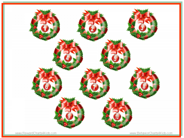 Christmas Behavior Charts