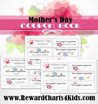 Free Coupon Book for Mom | Customize Online Print at Home
