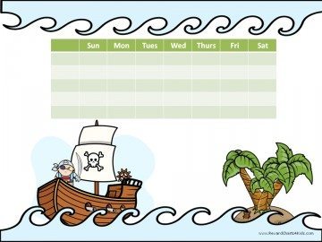 Pirate Behavior Charts