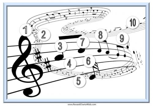Free Piano Practice Chart | Customize Online then Print at Home