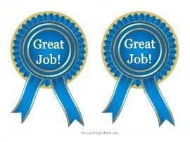 "Great Job" Printables | Customize Online & Print at Home