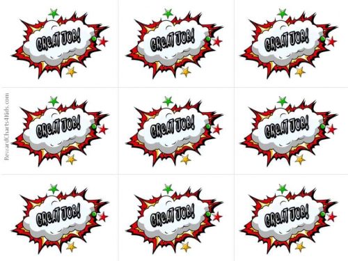 "Great Job" Printables | Customize Online & Print at Home