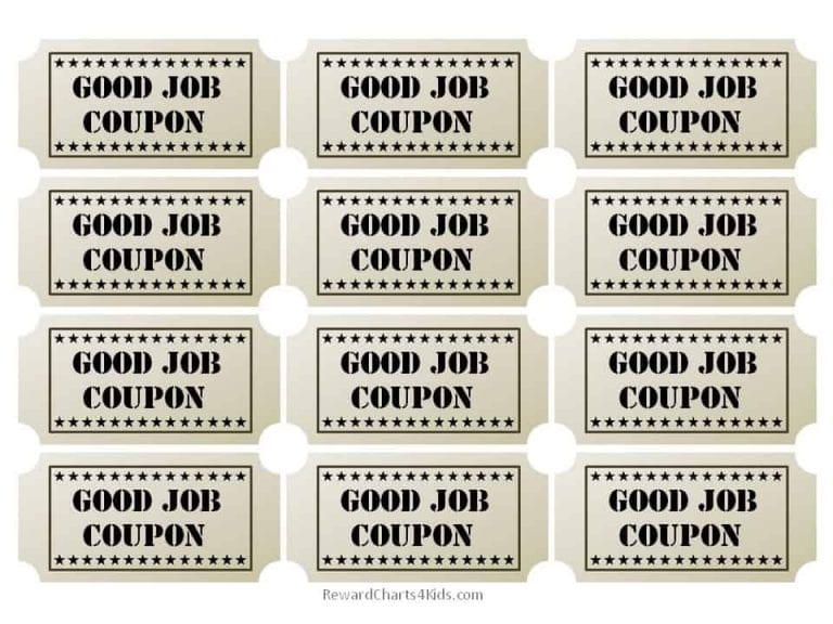 Free Good Job sticker printables | Print on paper and adhere with glue