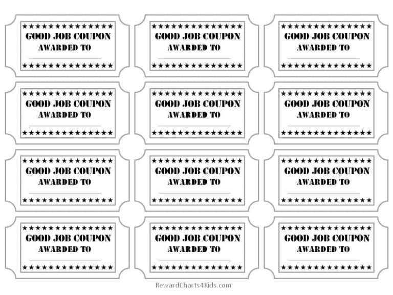 Free Good Job sticker printables | Print on paper and adhere with glue