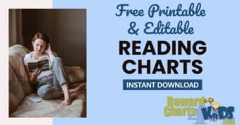 Free Printable Reading Chart Templates | Many Designs Available