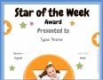 Star of the Week Printables | Customize with your Photo and/or Text