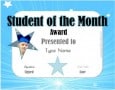 Free Student of the Month Certificate | Customize Online