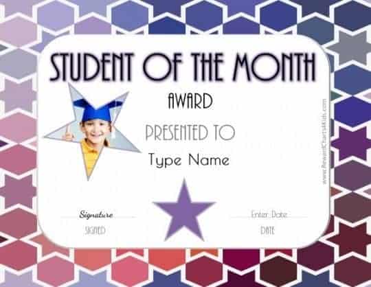 Free Student of the Month Certificate | Customize Online