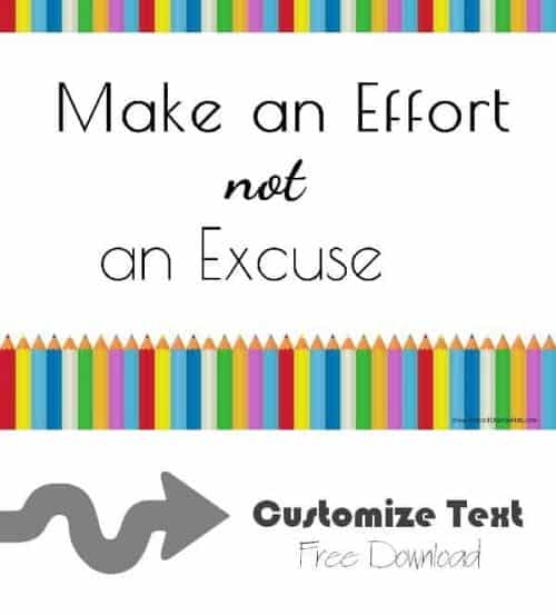 Free Classroom Posters (Printable and Customizable)