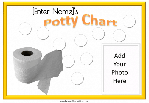 Free Potty Training Chart Printables | Customize Online & Print at Home