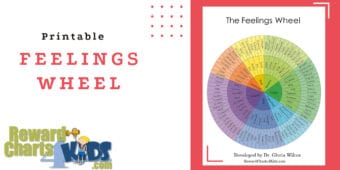 Feelings Wheel | Free Printable Feelings Wheel PDF
