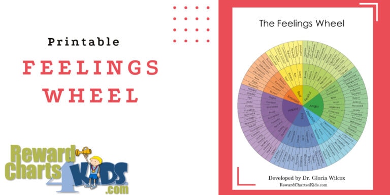 Feelings Wheel | Free Printable Feelings Wheel PDF