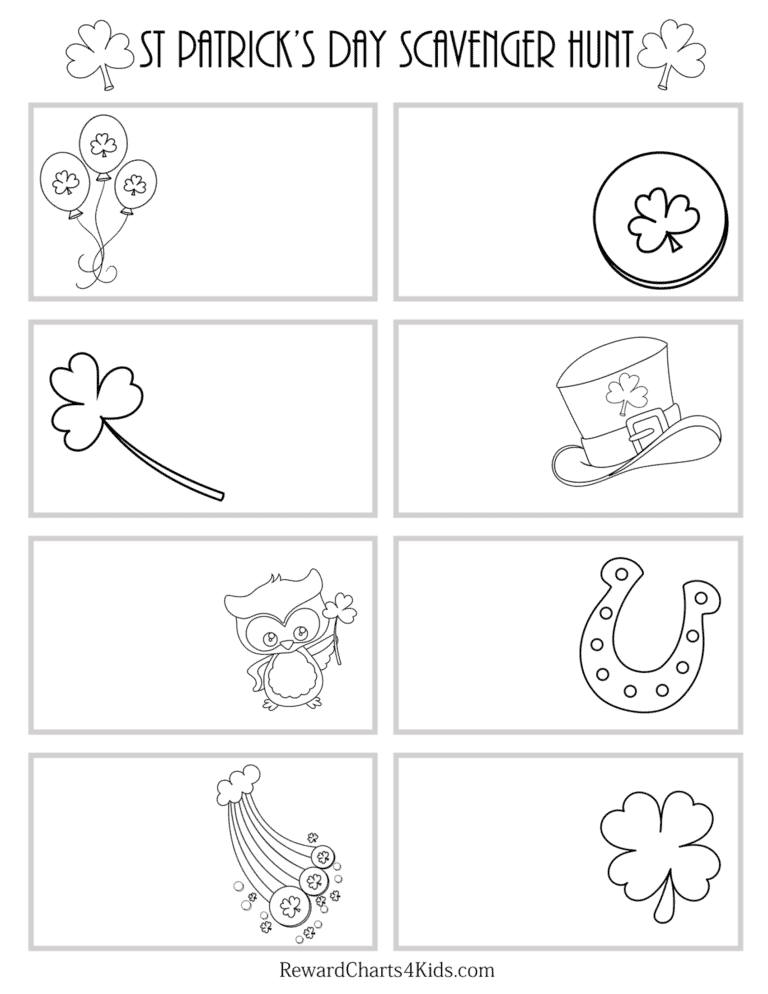 St Patrick's Day Scavenger Hunt