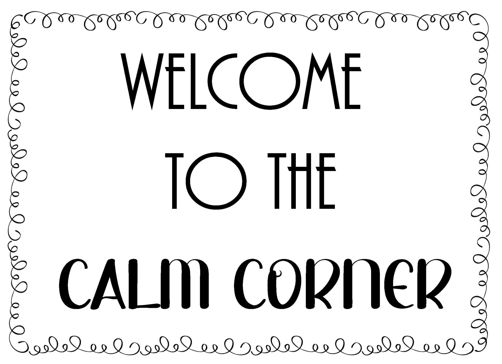 How to Create and Use a Calm Corner | FREE Calming Corner Posters
