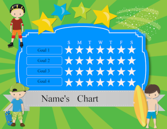 FREE Reward Charts for Kids | Edit Online