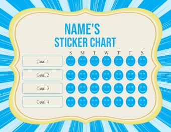 FREE Reward Charts for Kids | Edit Online