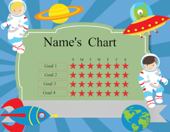 FREE Reward Charts for Kids | Edit Online