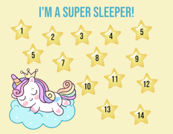 Sleep Reward Chart Printable FREE