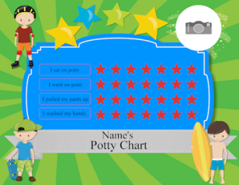 Potty Chart DIY | Free online potty chart maker